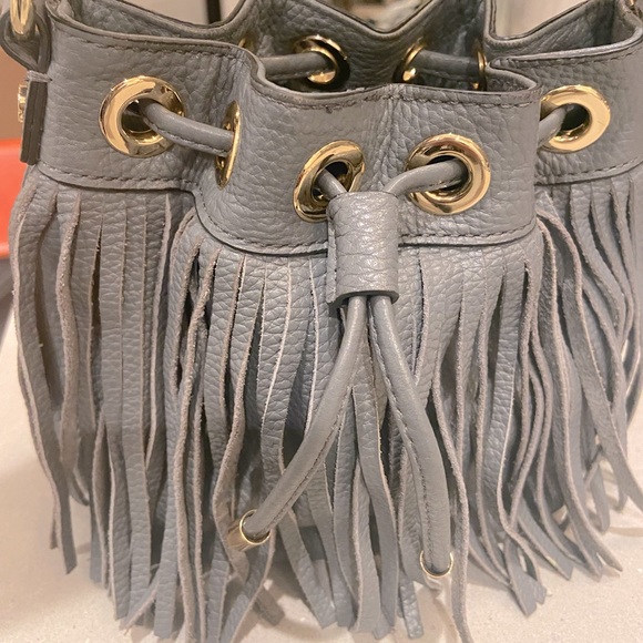 Milly | Bags | Milly Mini Fringe Tote Bag Great To Dress Up Or Dress ...